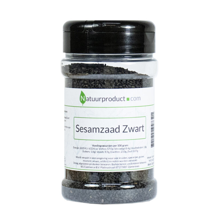 Sesamzaad Zwart - Topkwaliteit Kopen - Natuurproduct.com