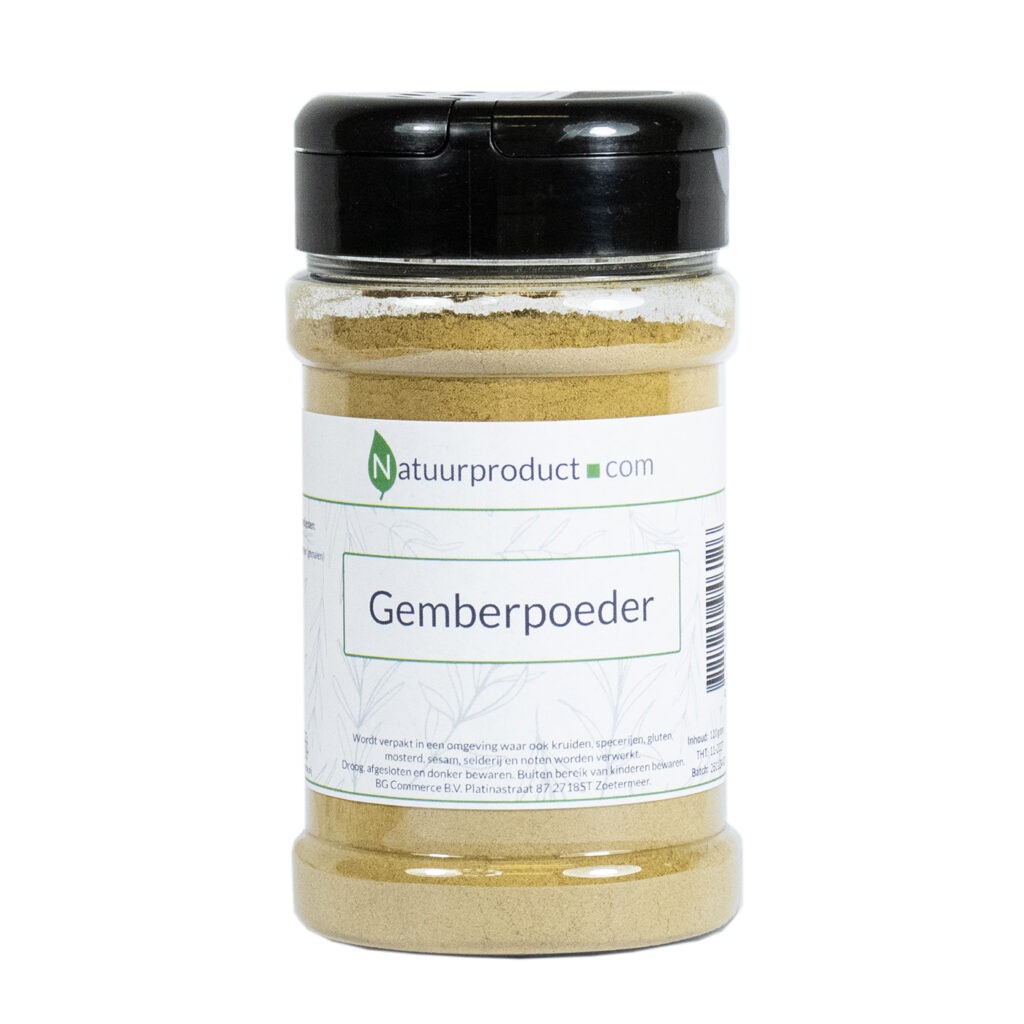 Gemberpoeder - Topkwaliteit Kopen - Natuurproduct.com